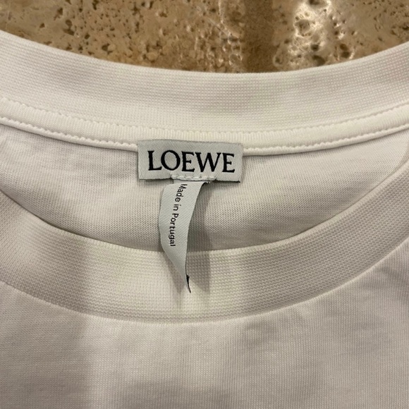 Loewe | Shirts | Loewe Mushroom White Tee | Poshmark